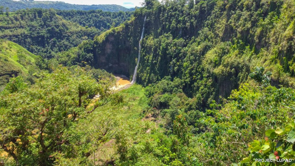 Triple Waterfalls at Balangikog Falls in Bukidnon