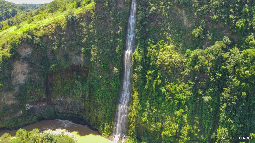 Triple Waterfalls at Balangikog Falls in Bukidnon
