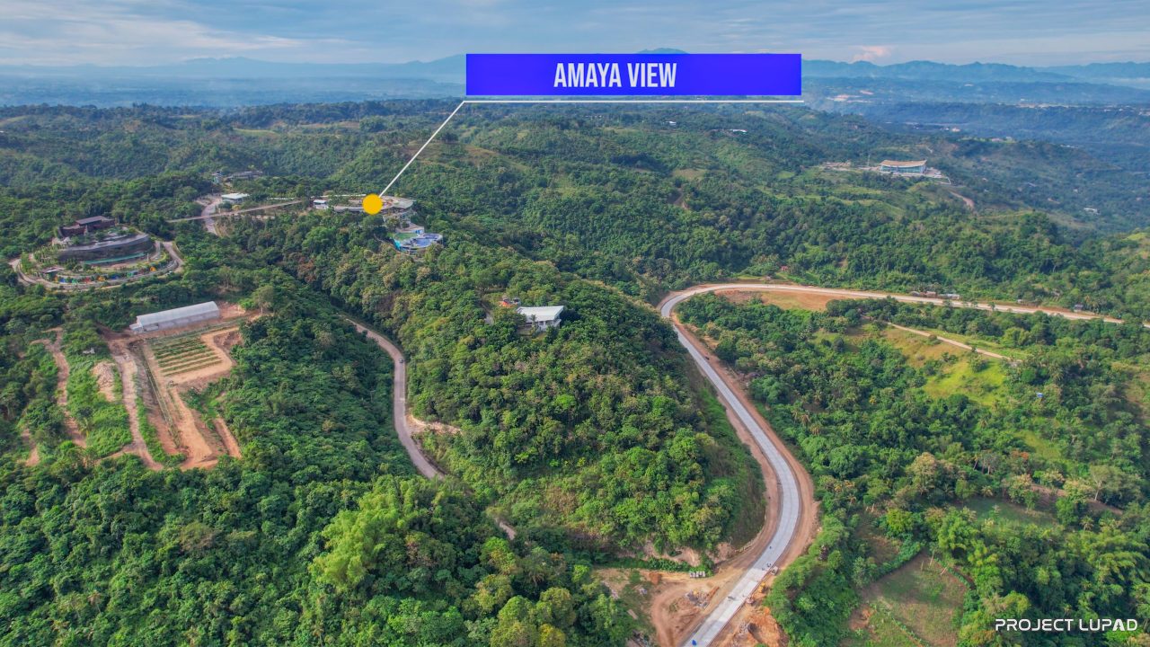 Amaya View Shortcut via Balubal-Indahag Road as of November 26, 2021