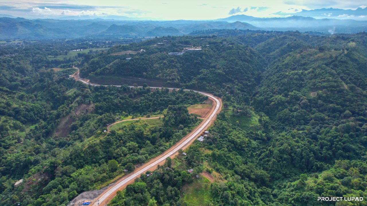 Amaya View Shortcut via Balubal-Indahag Road as of November 26, 2021