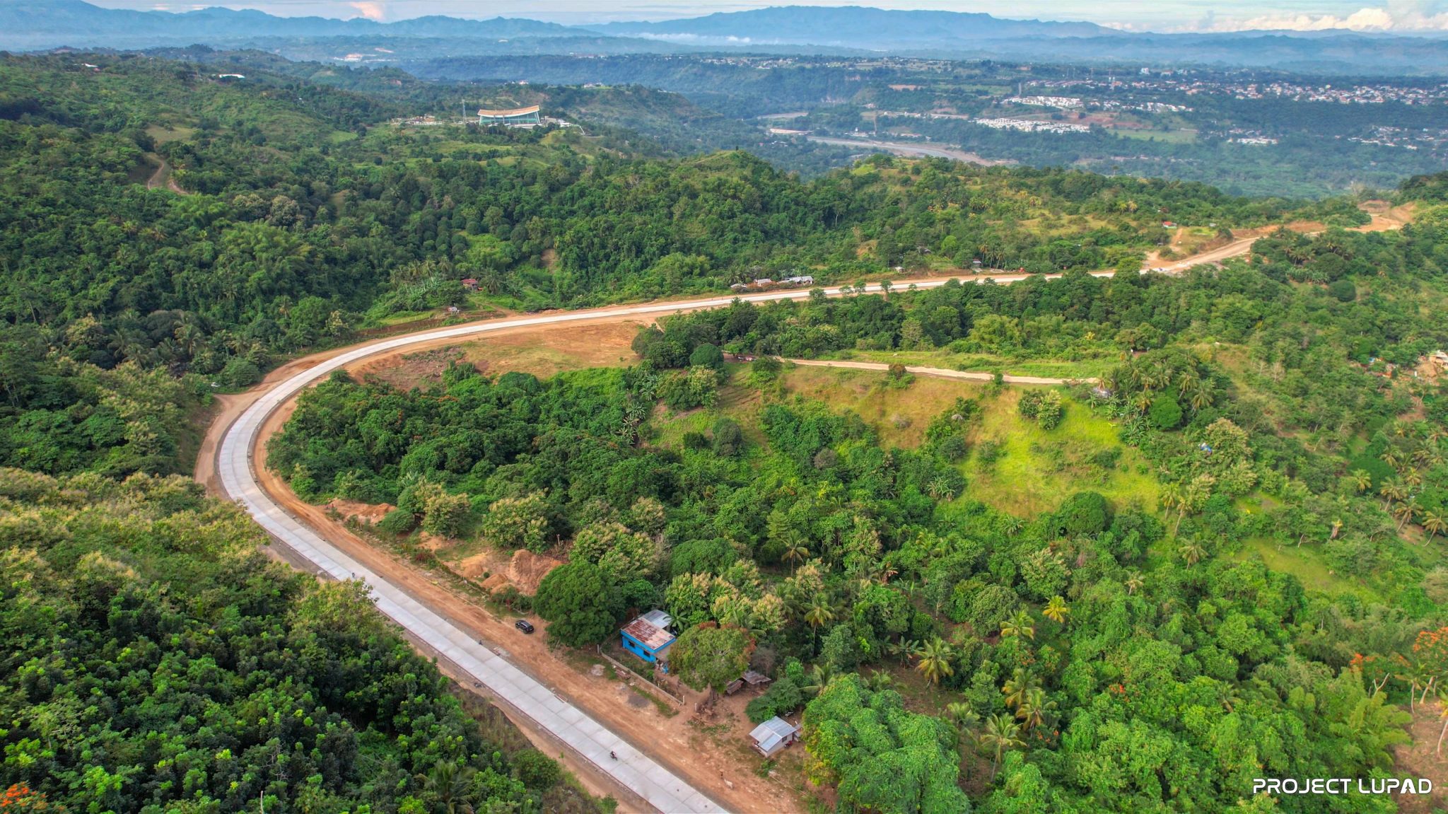 Amaya View Shortcut via Balubal-Indahag Road as of November 26, 2021