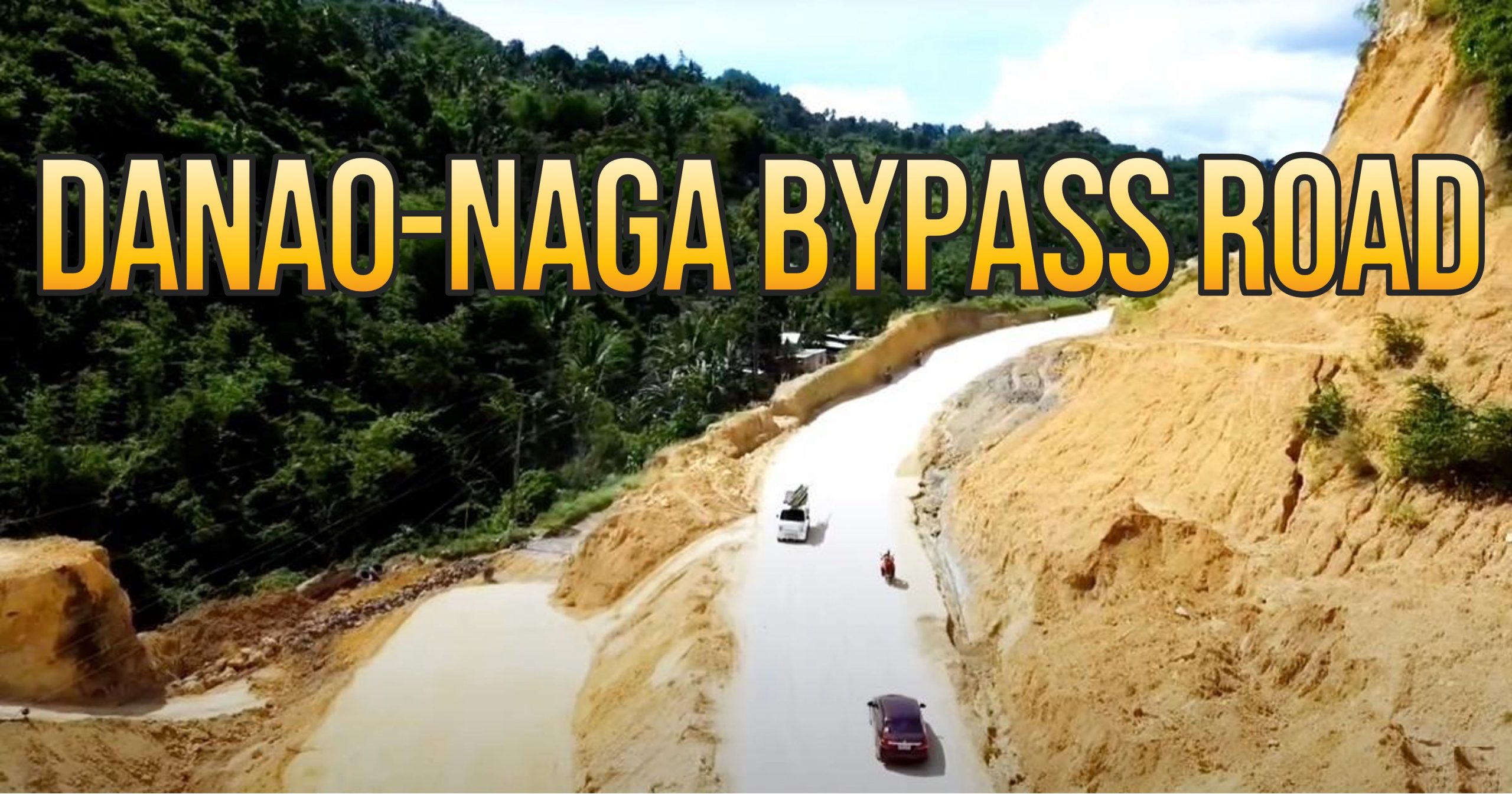 Danao-Naga Bypass Road Segment 3 Aerial Update as of November 2021