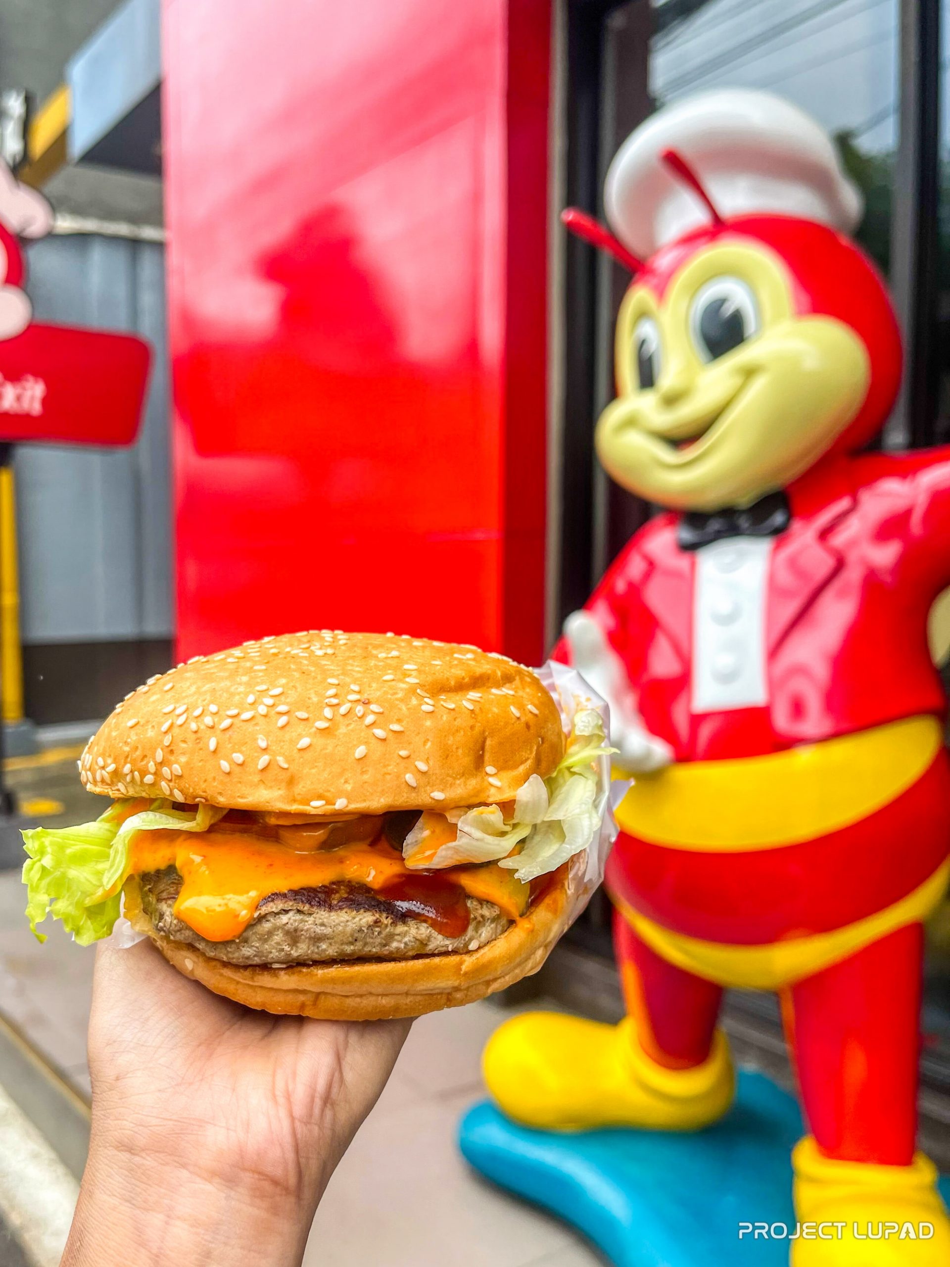 The Iconic Jollibee Champ now with a Spicy Punch