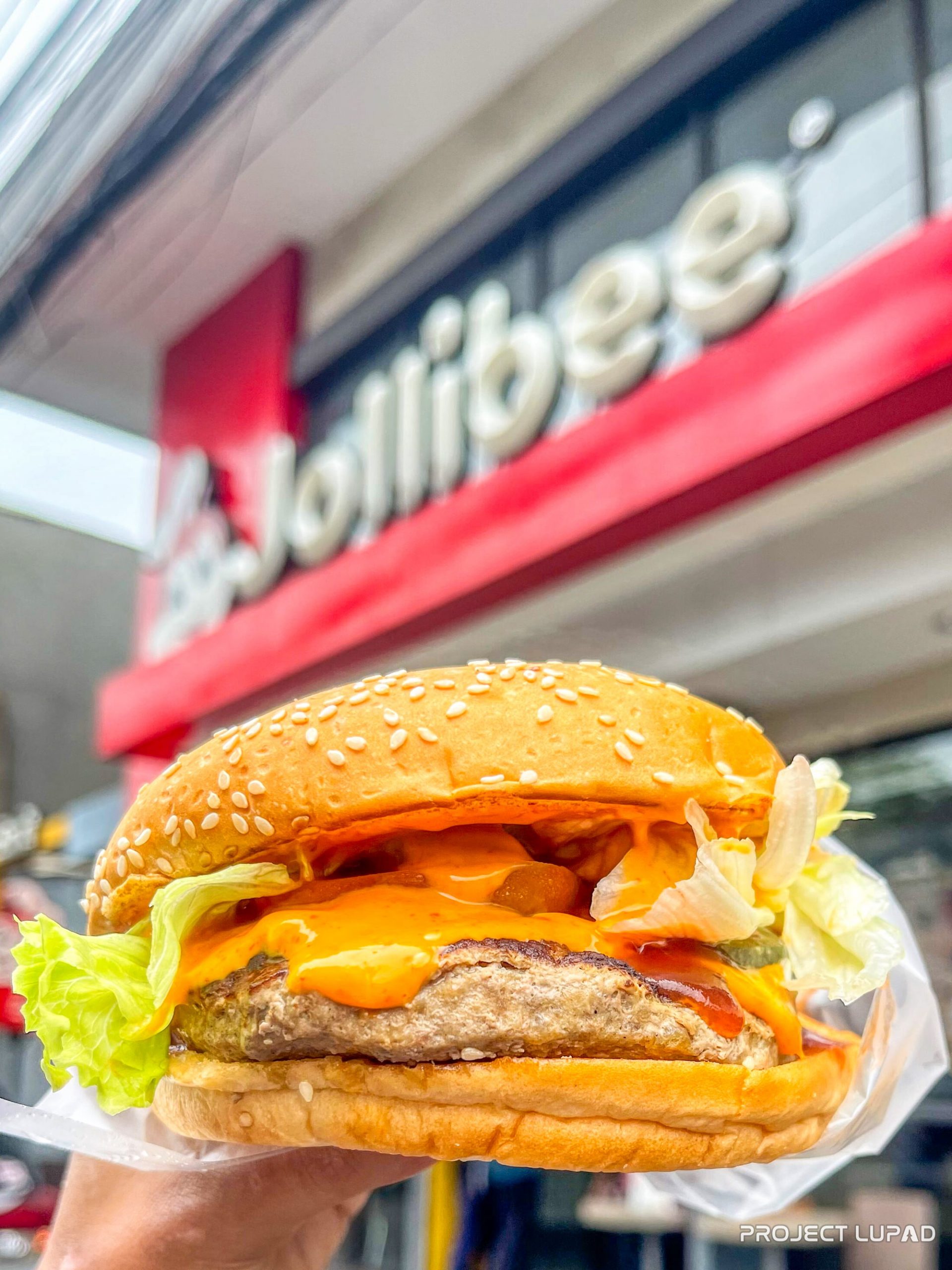 The Iconic Jollibee Champ now with a Spicy Punch