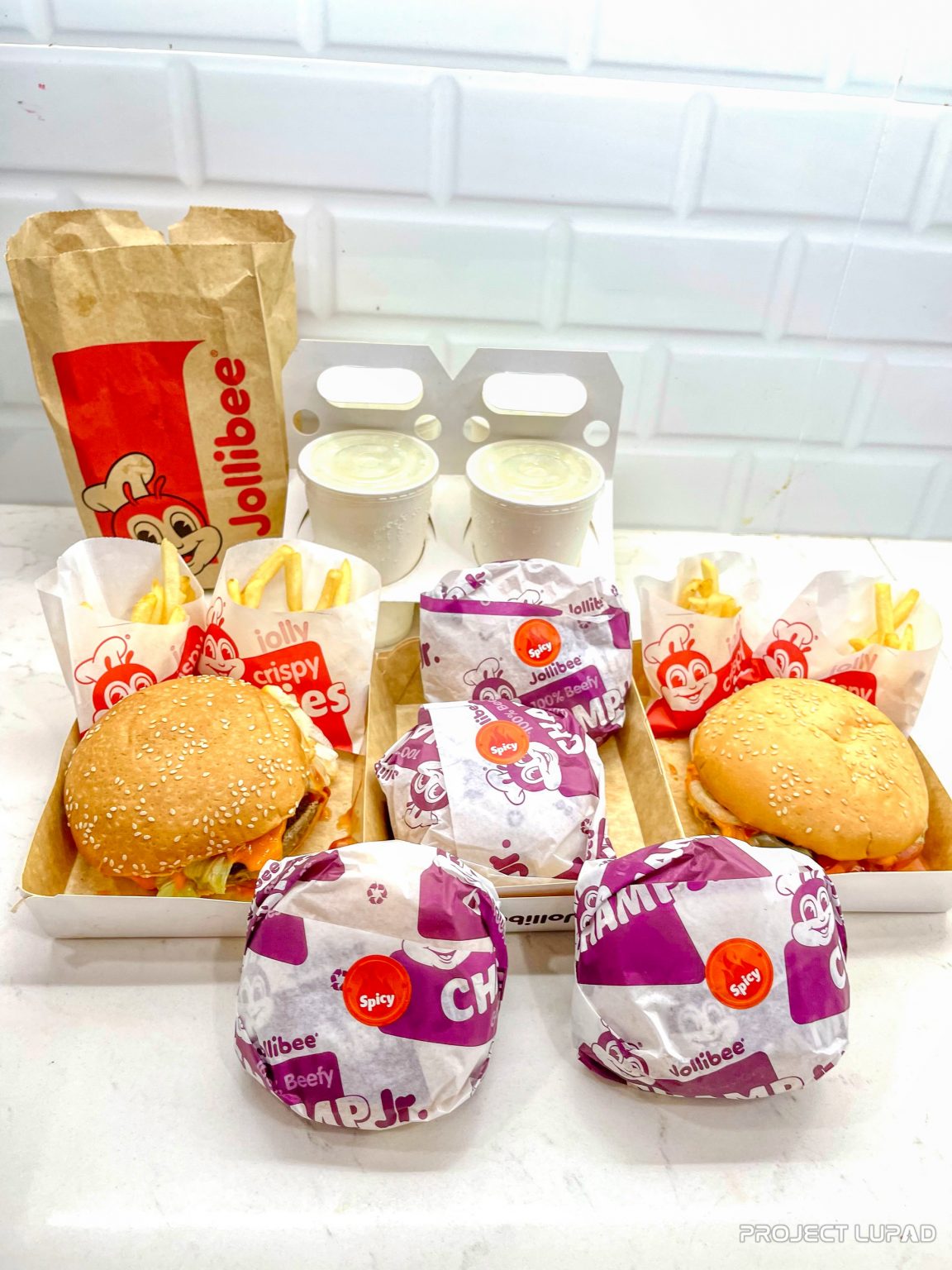 The Iconic Jollibee Champ now with a Spicy Punch