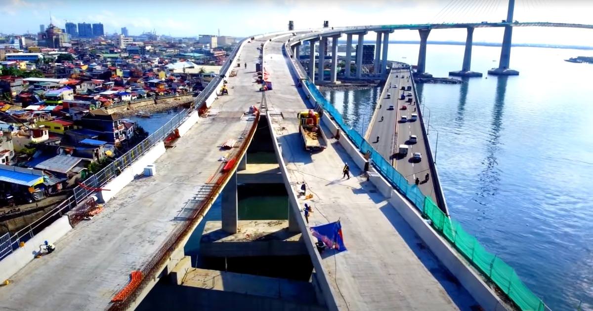 CCLEX Cebu Bridge Ramp and Viaduct Approach as of January 2022