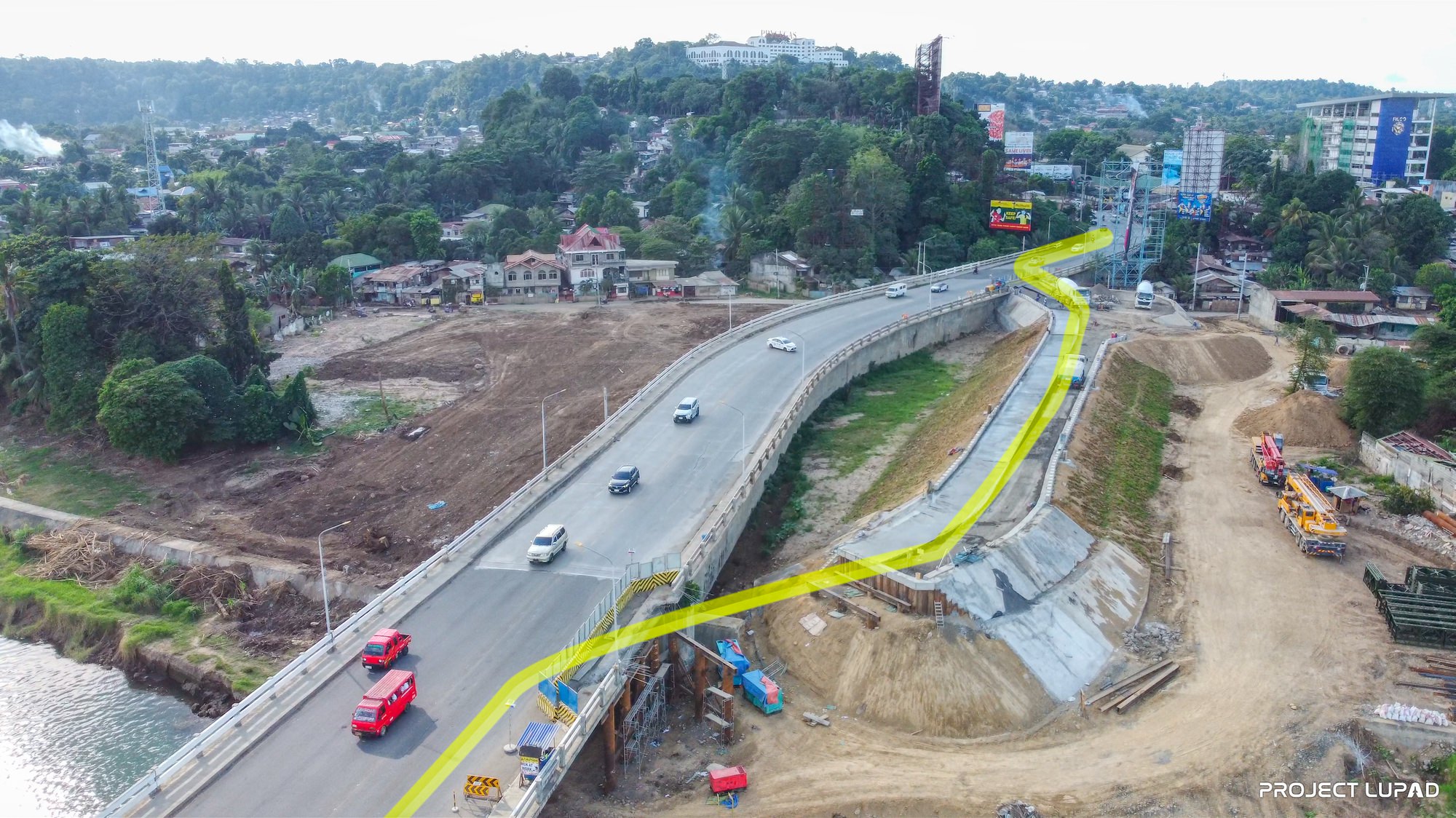 Kagay-an Bridge Improvement and Raising Approach as of January 2022