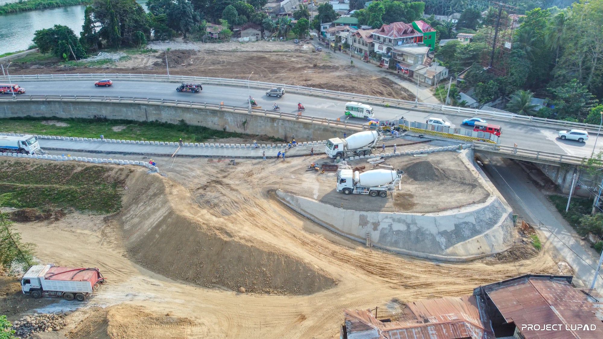Kagay-an Bridge Improvement and Raising Approach as of January 2022