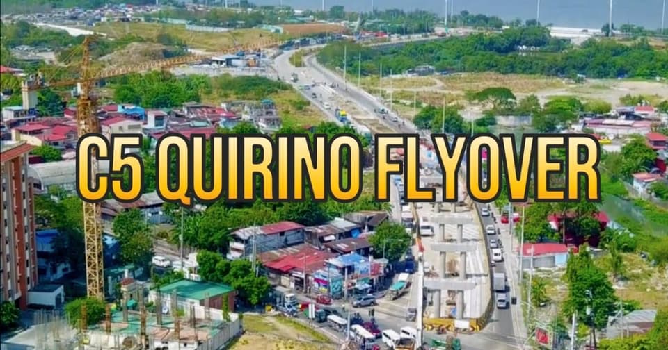 C5 Quirino Flyover Progress Update as of February 2022