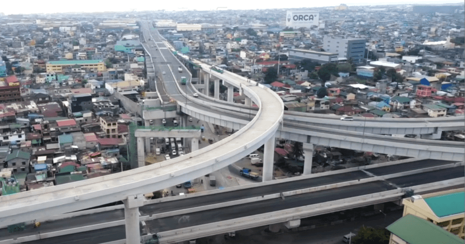 NLEX-SLEX Connector Road Project as of February 2022