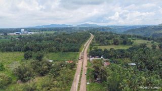 New Balubal-Indahag Mountain Diversion Road in CDO as of March 2022