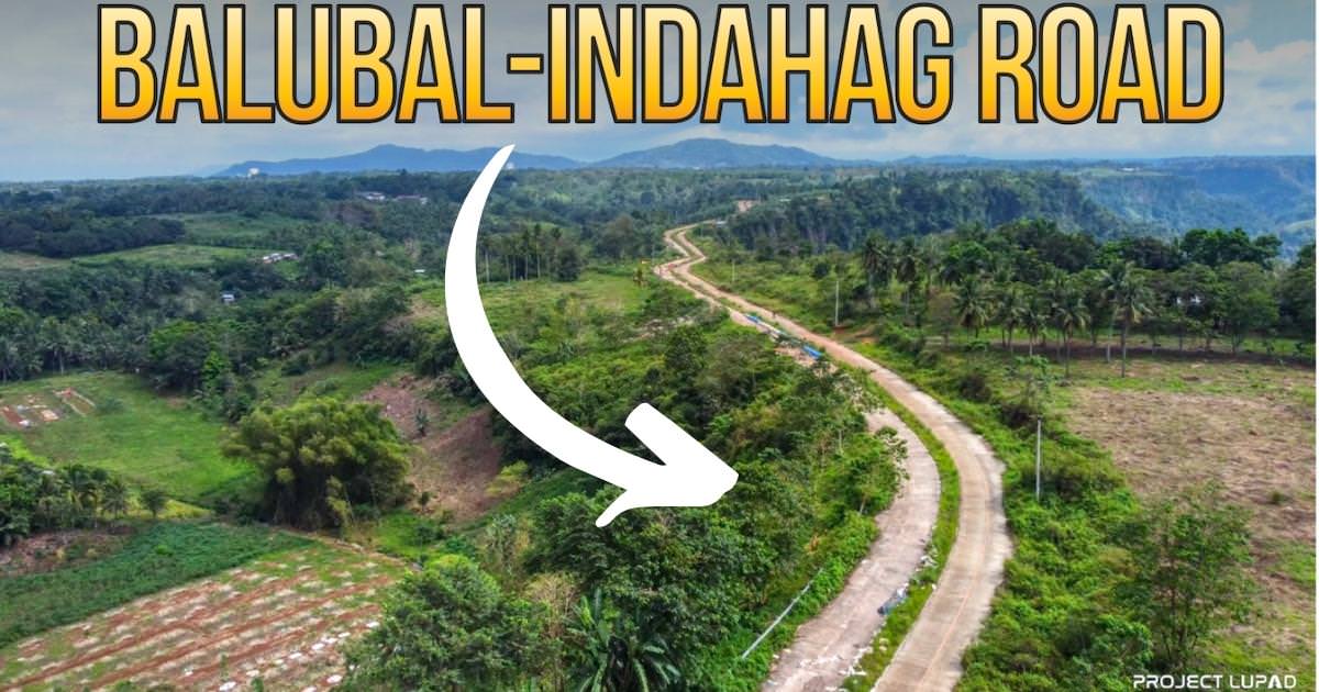 New Balubal-Indahag Mountain Diversion Road in CDO as of March 2022