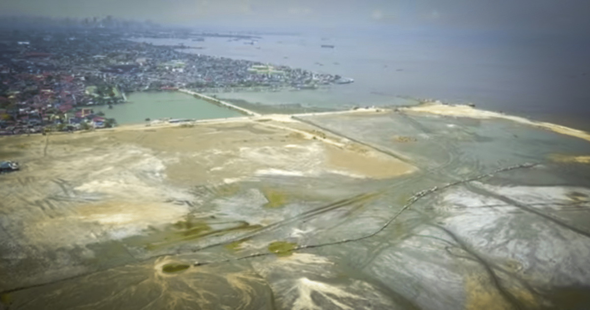 Navotas Coastal Bay Reclamation Project as of May 2022