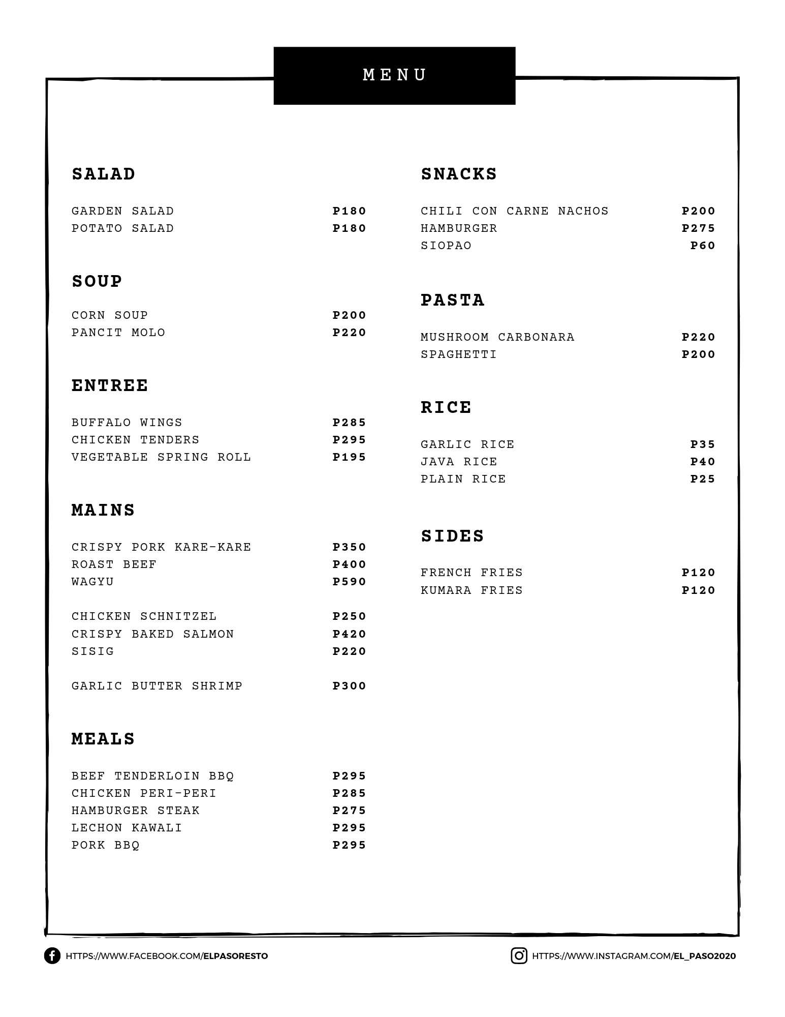 Countryside Al Fresco Diner at El Paso in Bukidnon