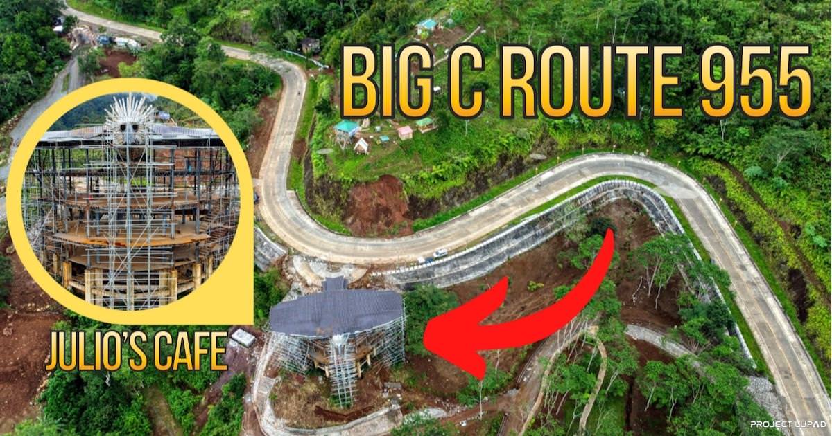 New Big C View Deck at Julio's Cafe in Route 955, Claveria, MisOr