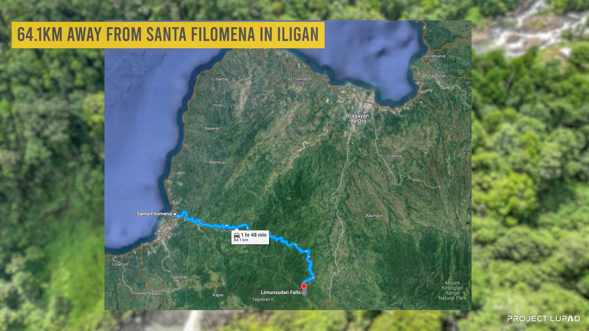 2nd Highest Waterfall in PH Mindamora “Bayug” Falls or Limunsudan Falls