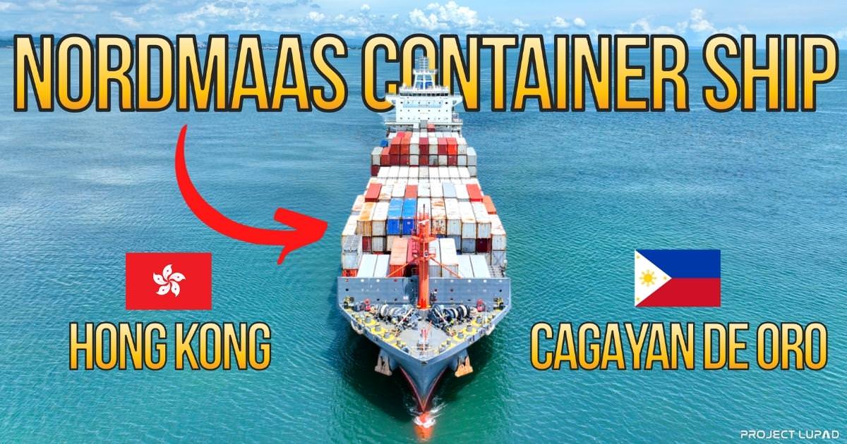 NORDMAAS Container Ship Arrival from Hong Kong to Cagayan de Oro