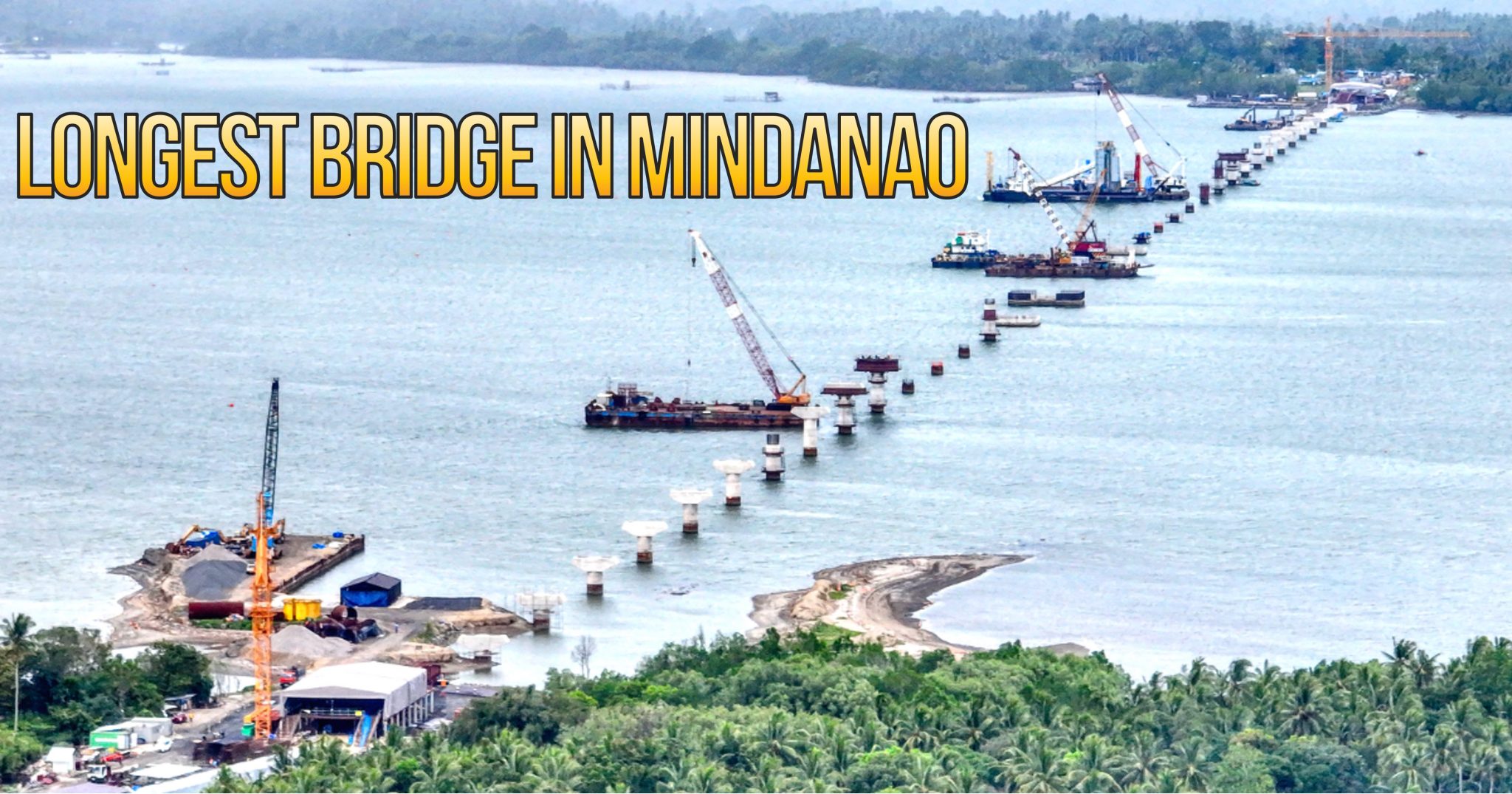 Panguil Bay Bridge Latest Aerial Survey as of October 2022