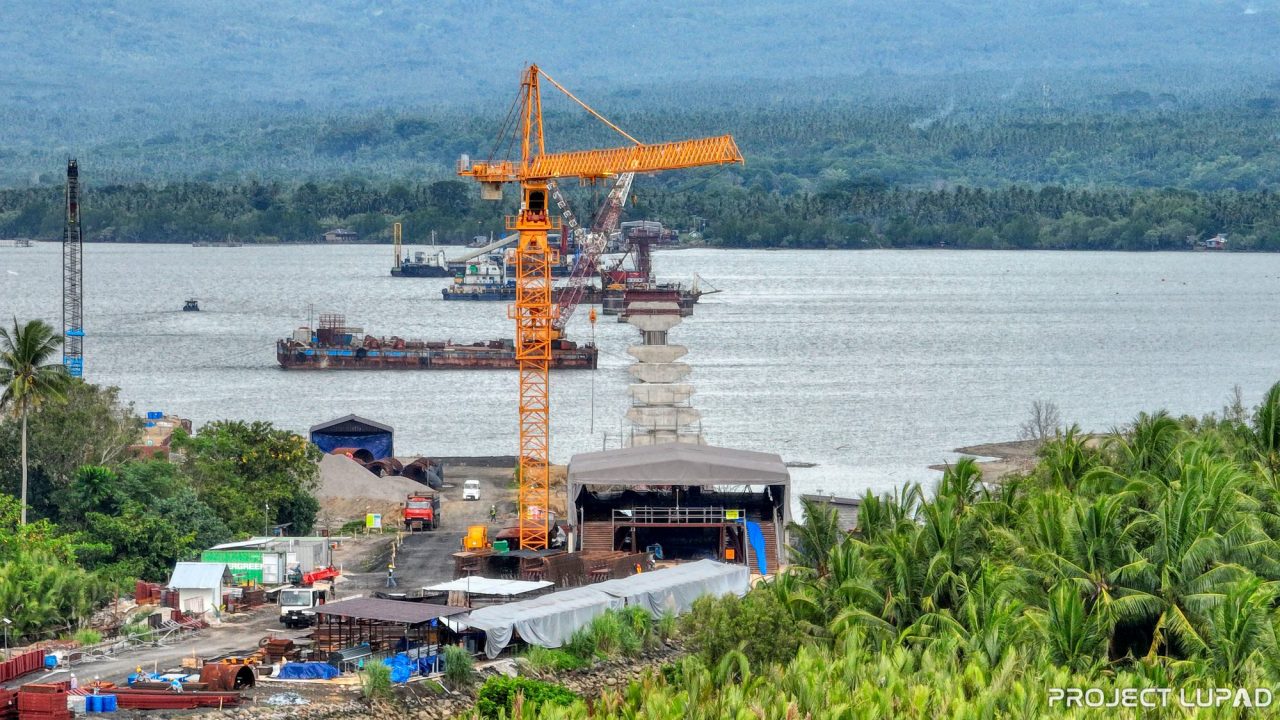 Panguil Bay Bridge Latest Aerial Survey as of October 2022
