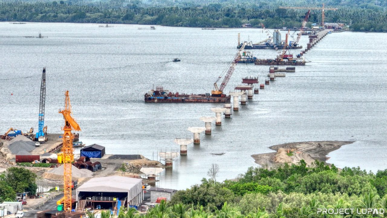 Panguil Bay Bridge Latest Aerial Survey as of October 2022