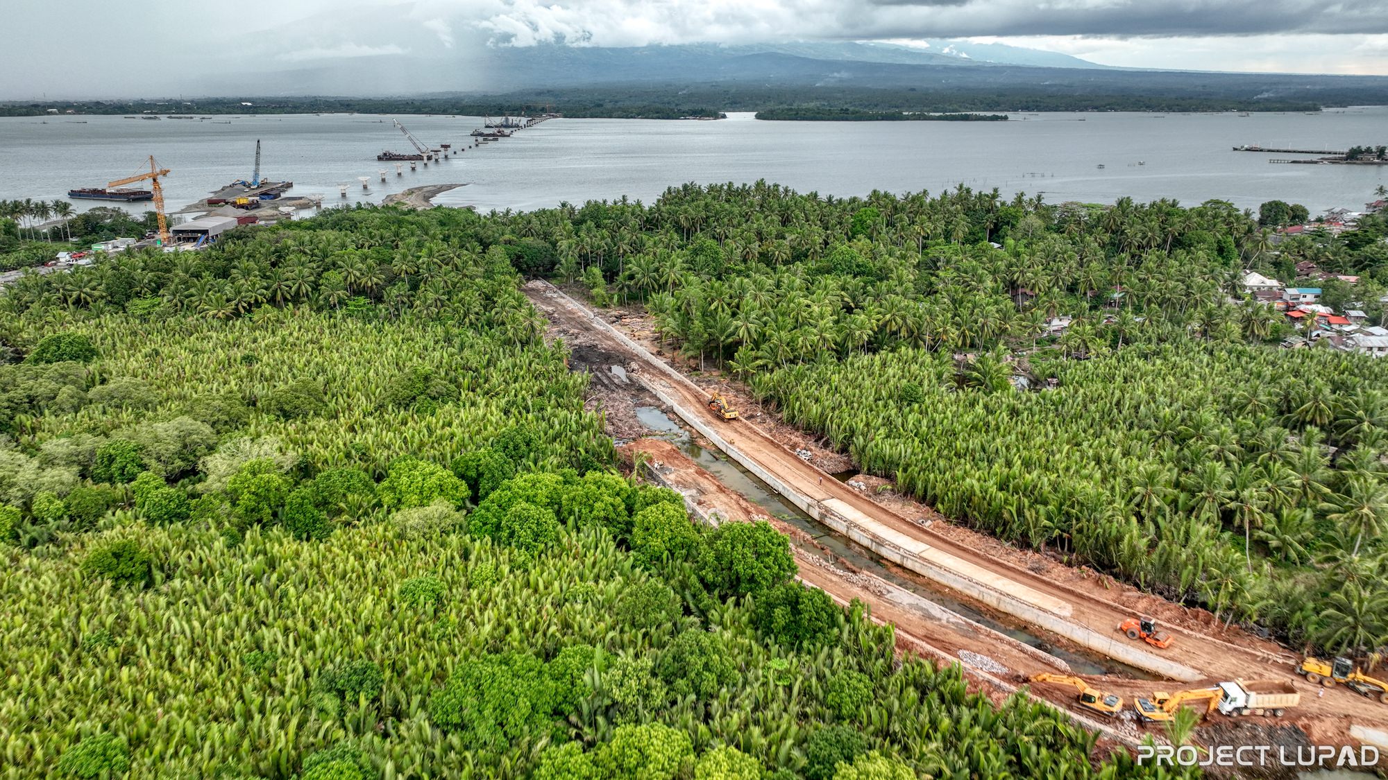 Panguil Bay Bridge Latest Aerial Survey as of October 2022