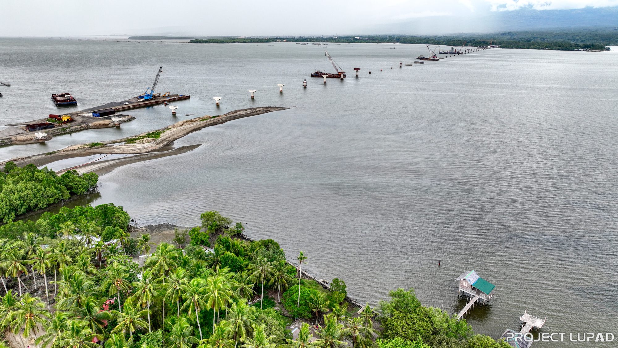 Panguil Bay Bridge Latest Aerial Survey as of October 2022