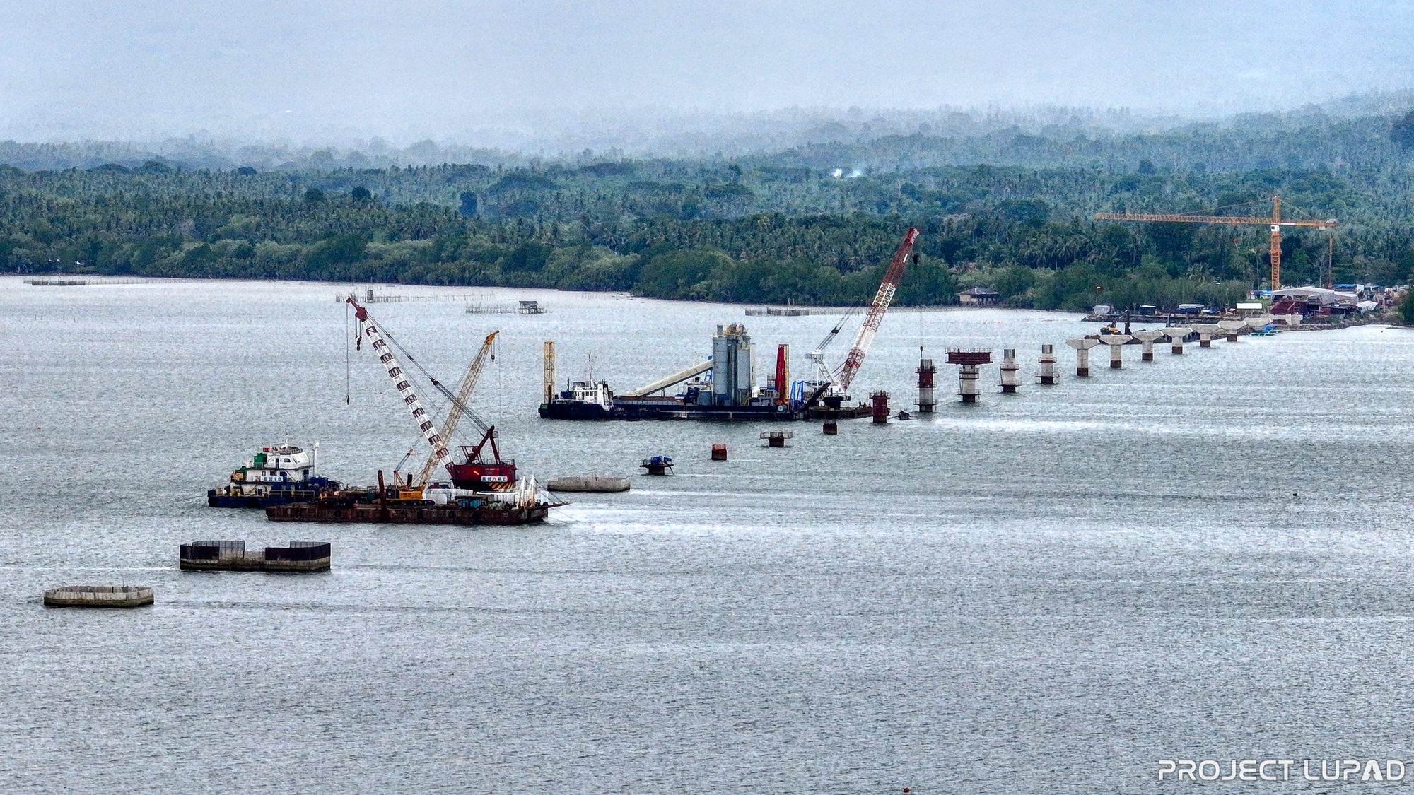 Panguil Bay Bridge Latest Aerial Survey as of October 2022