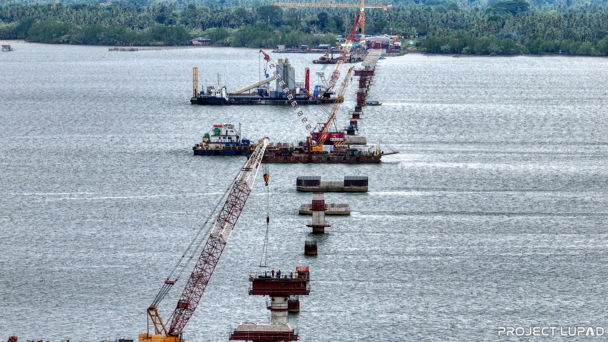 Panguil Bay Bridge Latest Aerial Survey as of October 2022