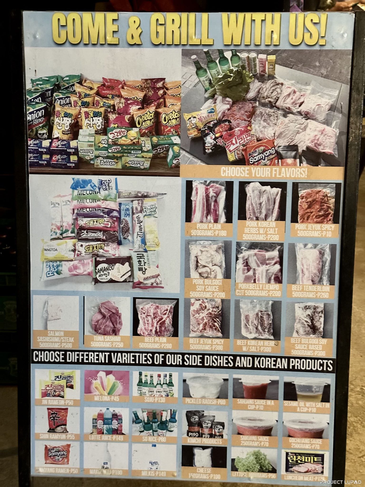 CHOP CHOP Korean Store's New Location is Now Open