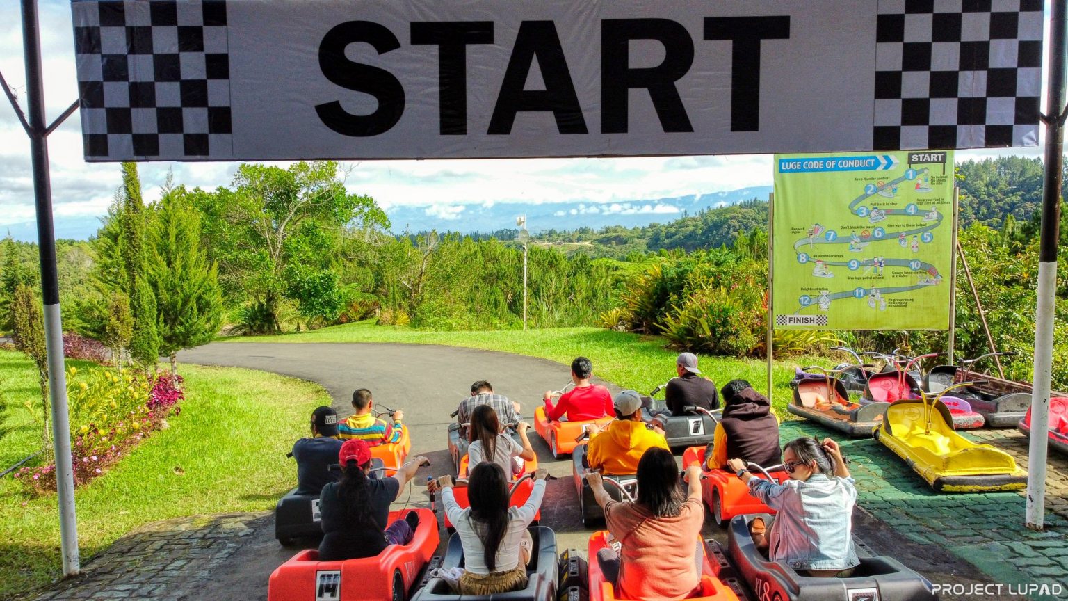 New Luge Carts at Dahilayan Forest Park Resort