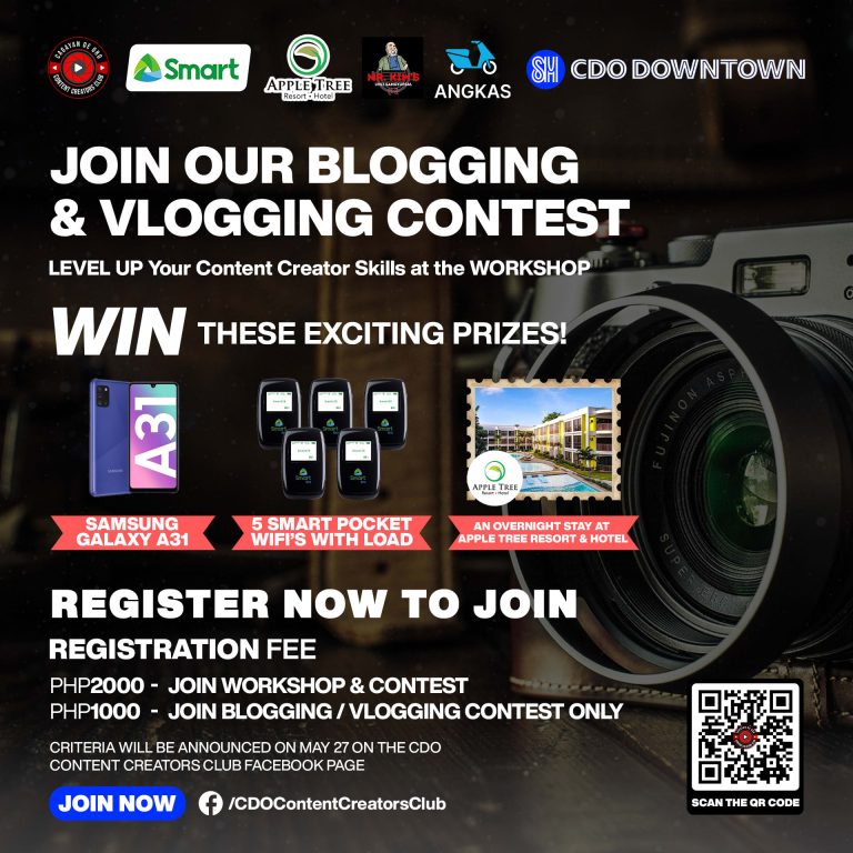 2nd Content Creators Workshop: May 27-28 at SM CDO Downtown
