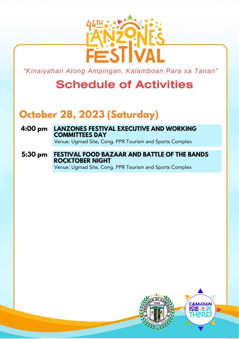 44th Lanzones Festival: A Comprehensive Guide to the Schedule of Activities