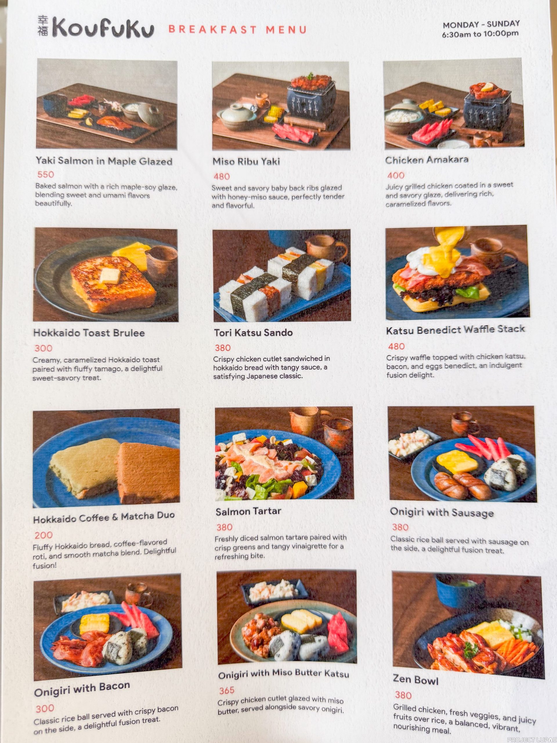 New Japanese Breakfast Delights Await at Koufuku in CDO